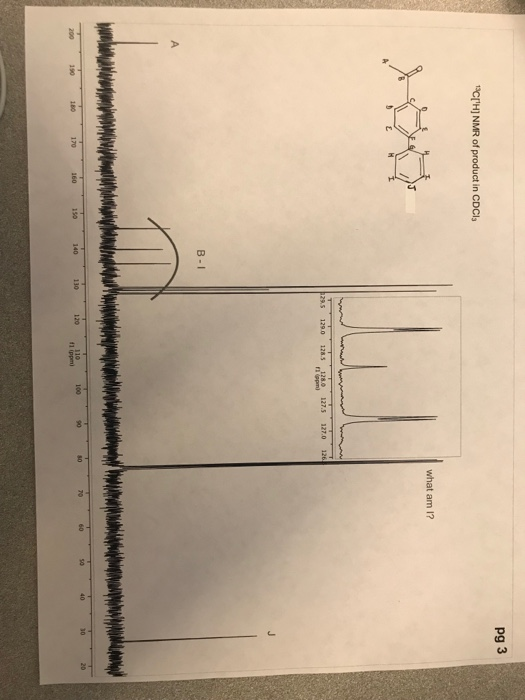 Solved pg 2 H NMR of product in CDCls -HP (1H,t) can group | Chegg.com