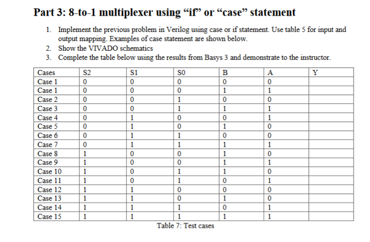 Solved Part 3: 8-to-1 multiplexer We consider eight | Chegg.com