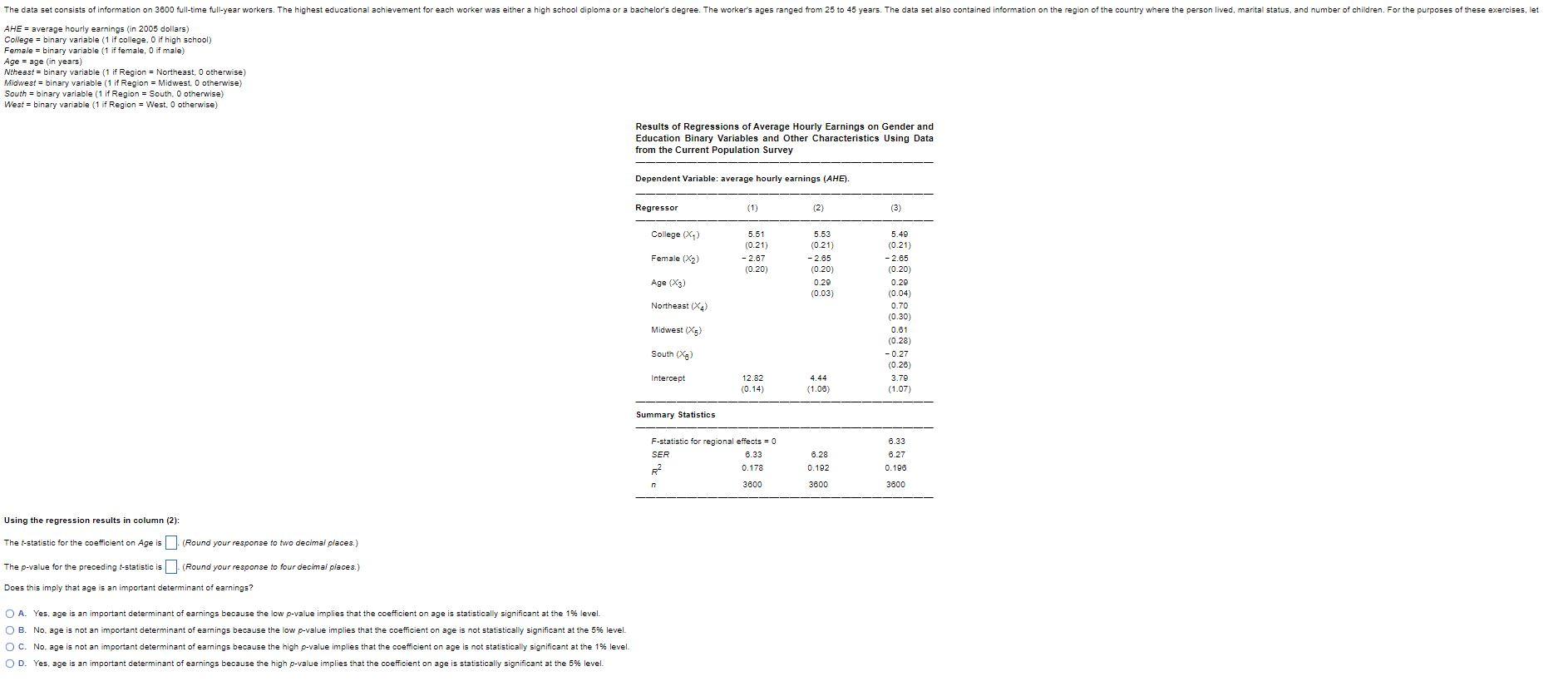 Solved The data set consists of information on 3600 | Chegg.com