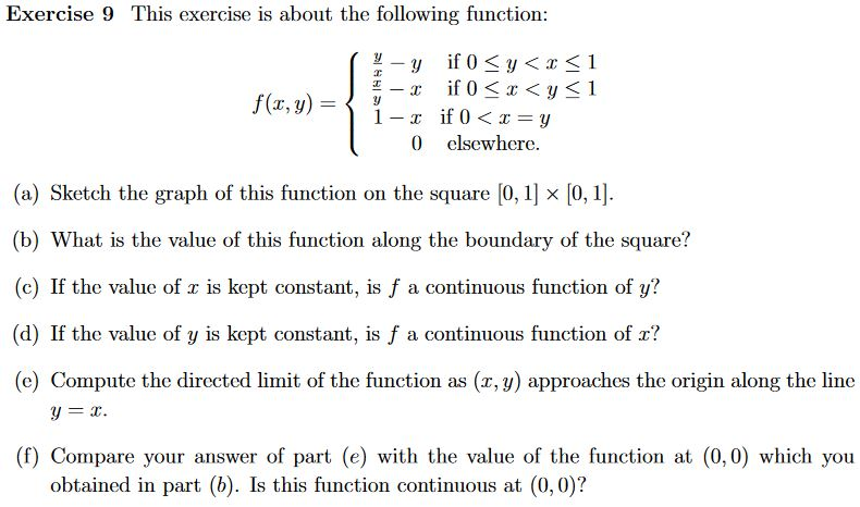 Solved Sketch the graph of a function on the square [0,1] x | Chegg.com