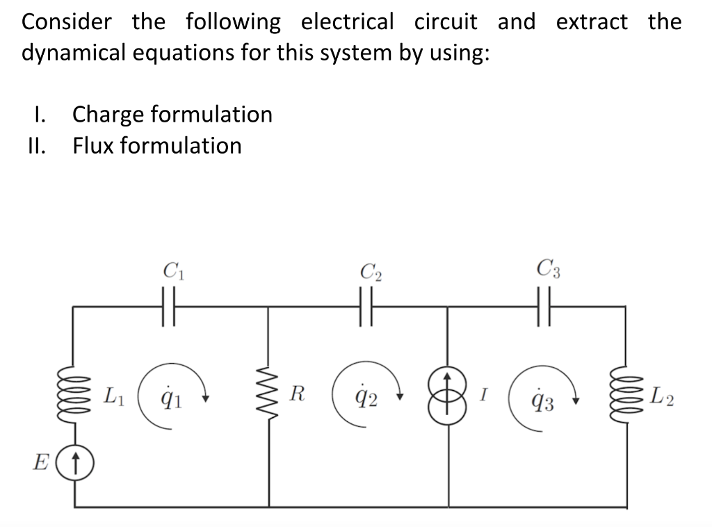 Solved Consider the following electrical circuit and extract | Chegg.com