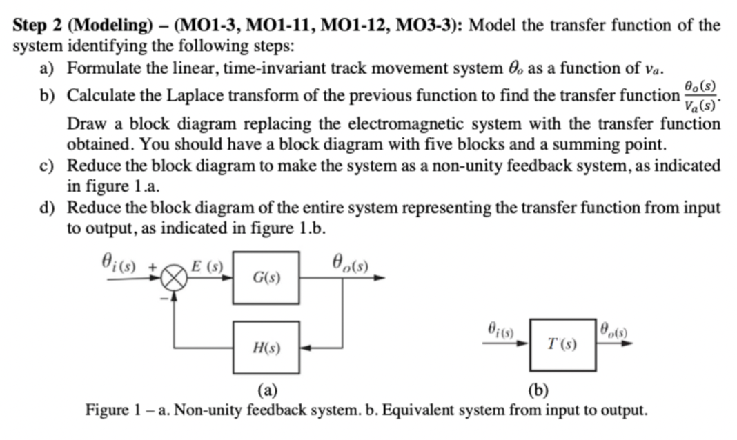 Solved The idea of this project is to make a stable position | Chegg.com