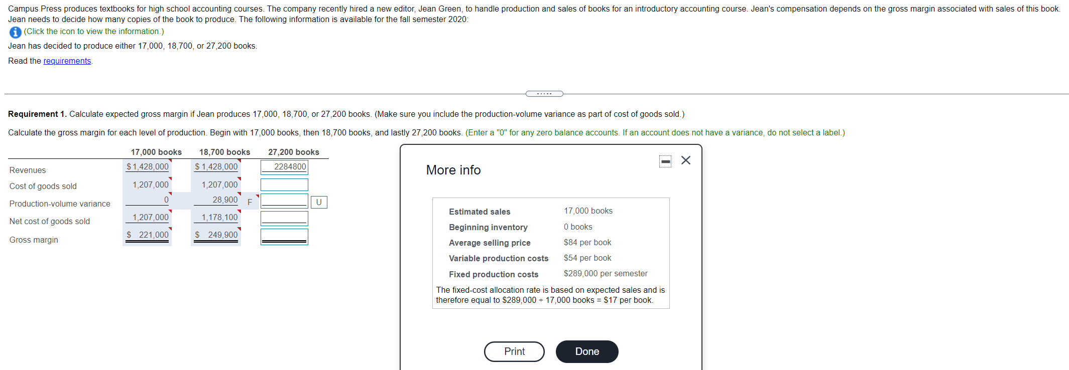 Solved Campus Press Produces Textbooks For High School Chegg