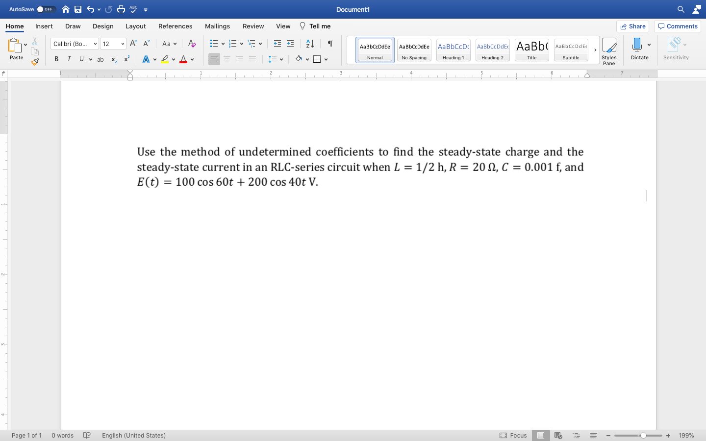 Solved AutoSave OFF 合同 Document1 Home Insert Draw Design | Chegg.com