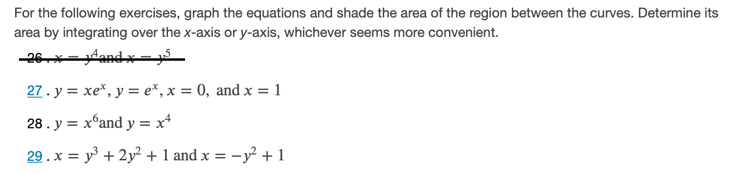 Solved For the following exercises, graph the equations and | Chegg.com