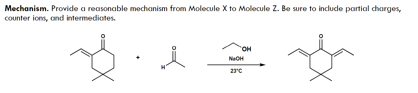 Solved Reaction Scheme. Provide the intermediate(s) and | Chegg.com