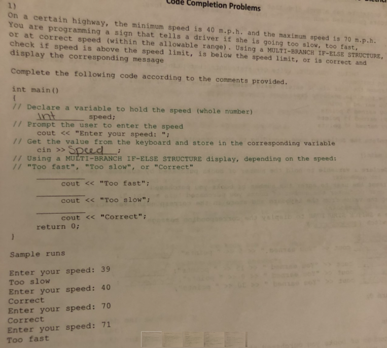 Uue 2 Using an EOF-CON an EOE-CONTROLLED LOOP, remain | Chegg.com