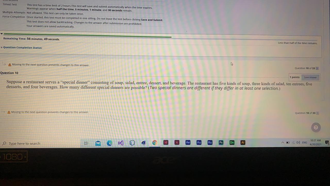 Solved Timed Test This test has a time limit of 2 hours.This | Chegg.com