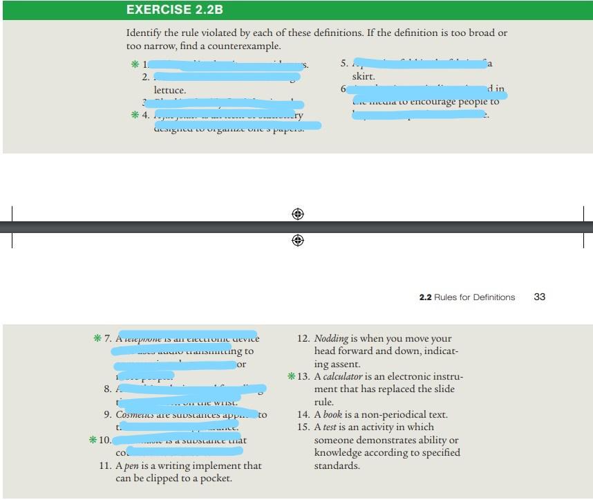 Solved Identify the rule violated by each of these | Chegg.com