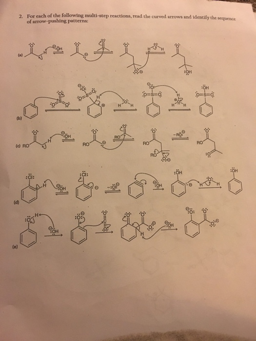 Solved For each of the following multi-step reactions, read | Chegg.com