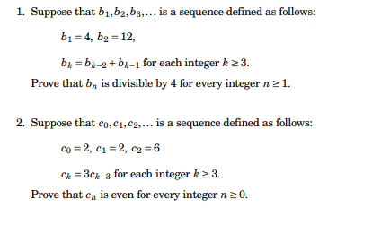 Solved 1. Suppose that b1,b2,63,... is a sequence defined as | Chegg.com