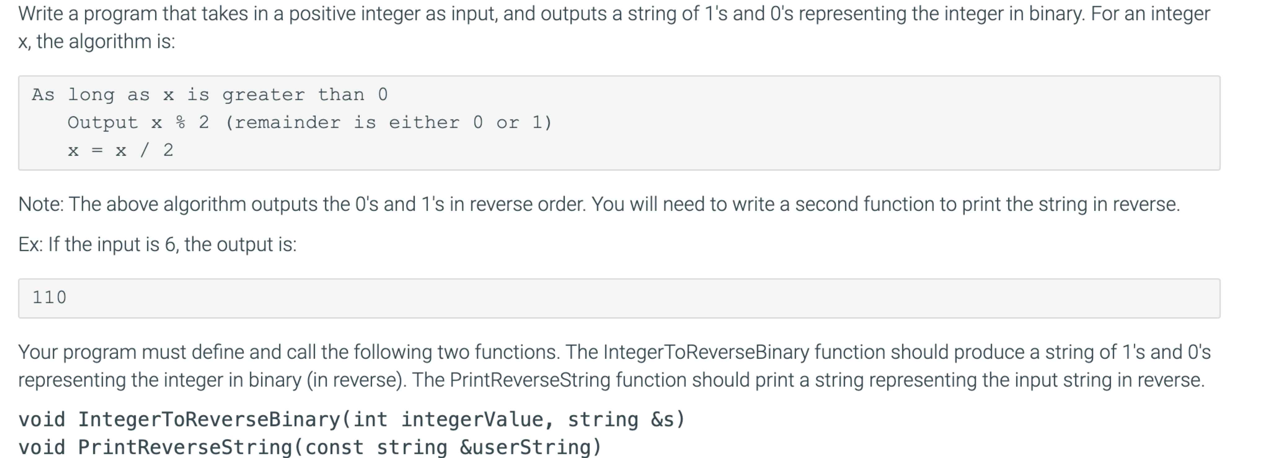 Solved Write a program that takes in a positive integer as | Chegg.com