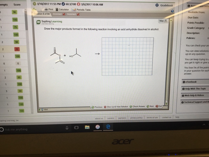 Solved draw the major products formed in the following | Chegg.com