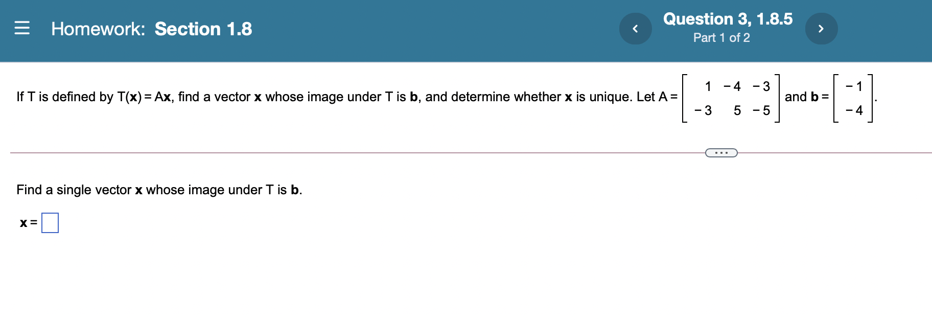 Solved Homework Section 1 8