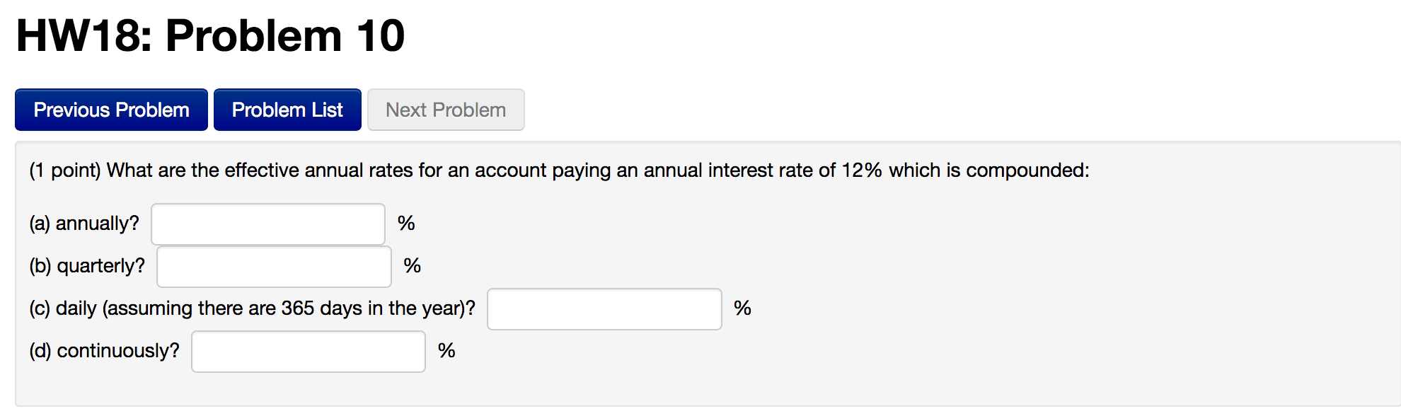 Solved HW18: Problem 10 Previous Problem Problem List Next | Chegg.com