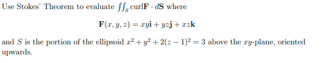 Solved Use Stokes Theorem To Evaluate ∬s Curl F⋅ds Where 9126