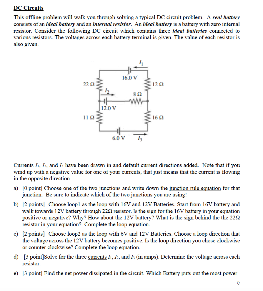 Solved DC Circuits This offline problem will walk you | Chegg.com