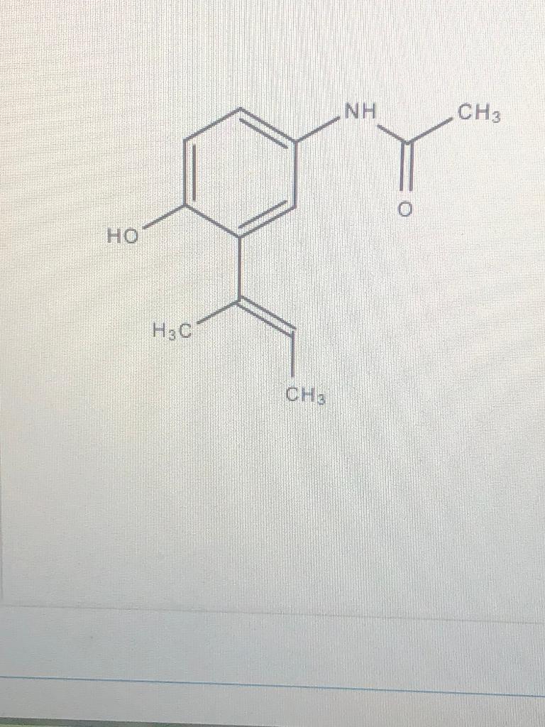 Solved NH CH3 НО Нас CHE | Chegg.com