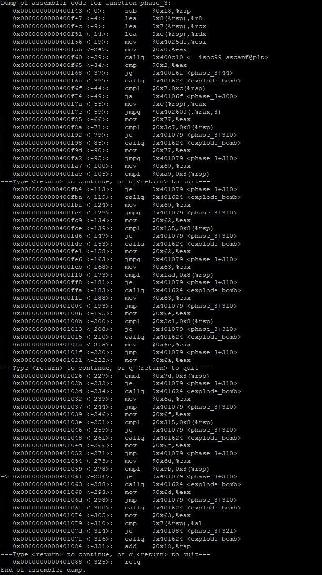 Solved For this assembly code I need to enter something to | Chegg.com