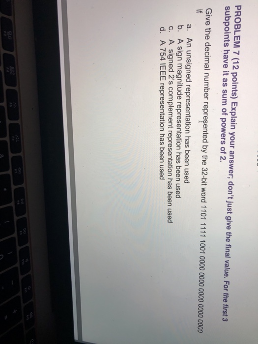 Solved For full credit, justify (explain) your answers; show | Chegg.com