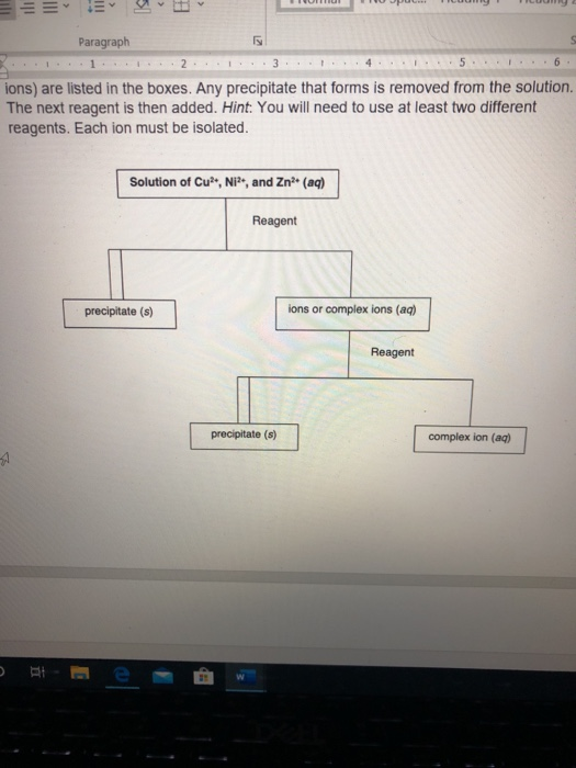 Paragraph Styles 1 . 3 Separation Scheme You need to | Chegg.com