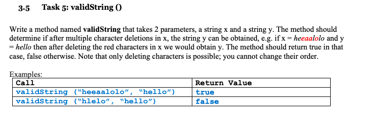 Solved Java code, no system.out.println needed and no | Chegg.com