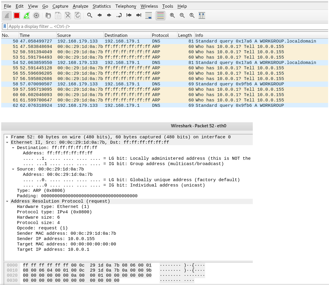 Solved If we didn’t have Wireshark installed on a host that | Chegg.com