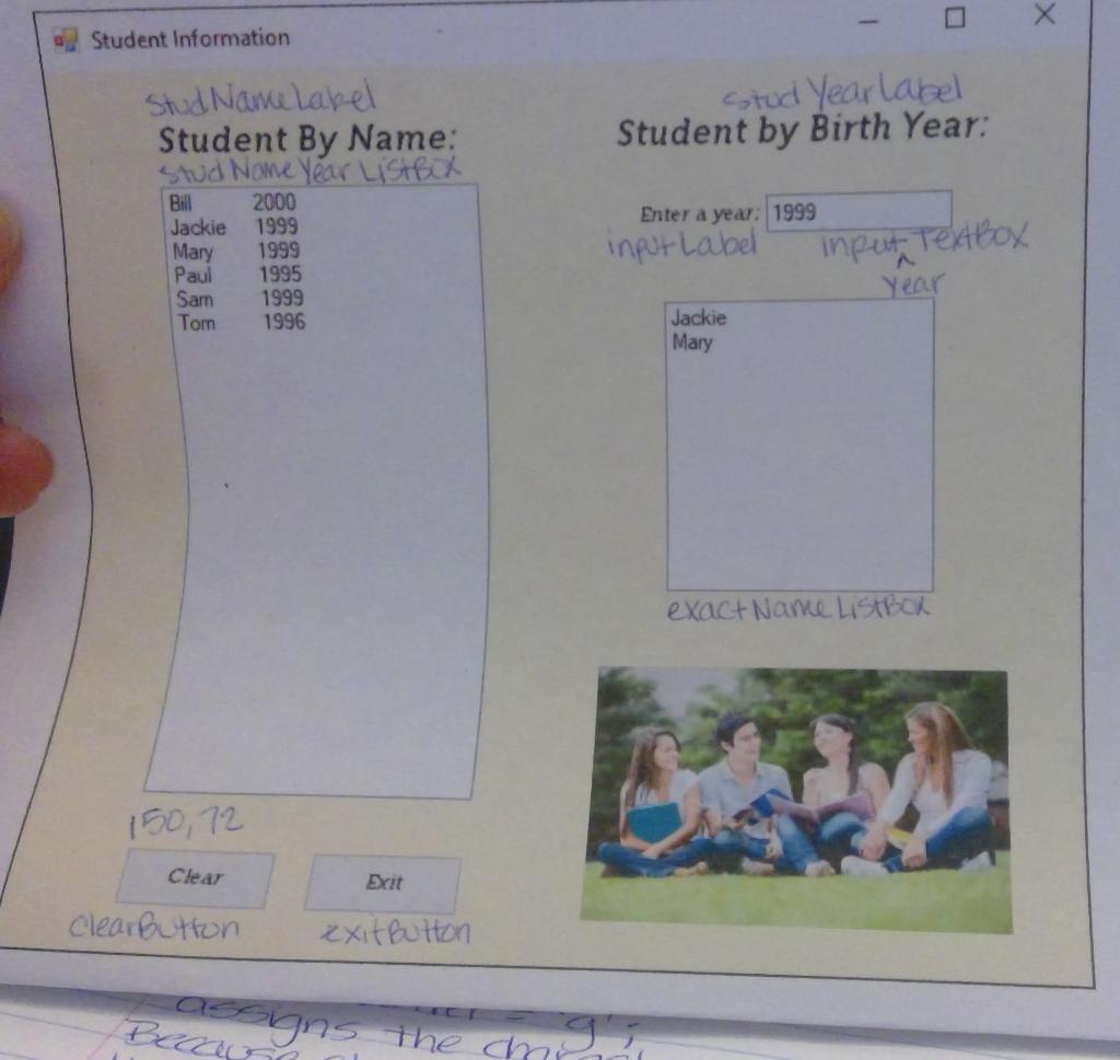 Solved using oop, write a c# application that will read in a | Chegg.com