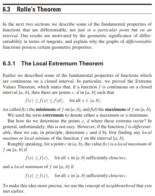 Solved Verify that the conditions of Rolle's Theorem are | Chegg.com