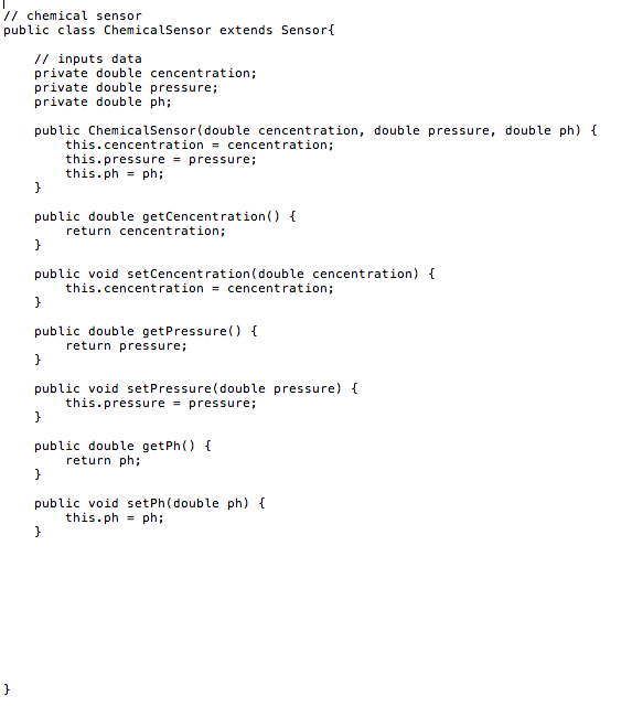 Solved You are requested to implement a sensor management | Chegg.com