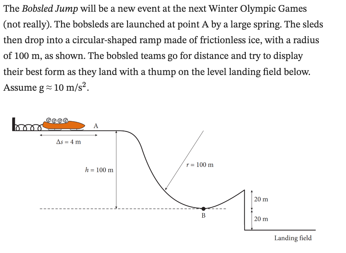 Solved QUESTIONS: (b) Before each Olympics, the spring is | Chegg.com