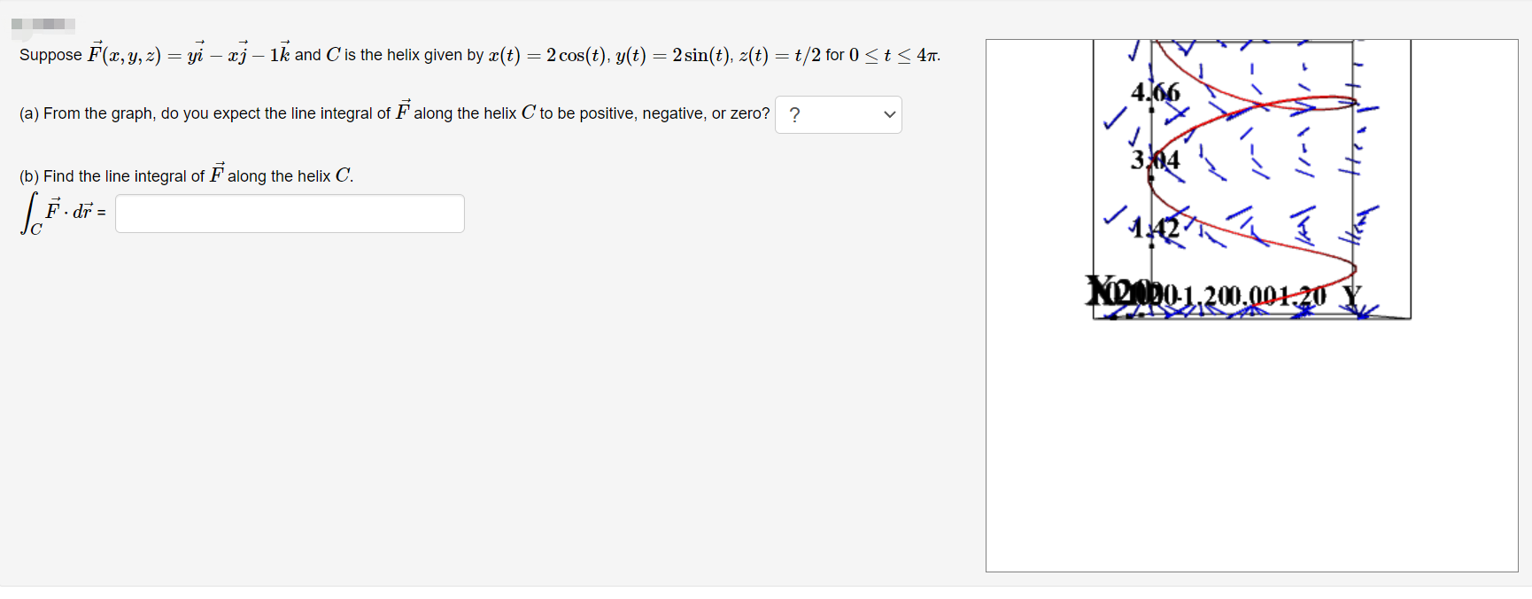Solved Suppose F(x,y,z)=yi−xj−1k and C is the helix given by | Chegg.com