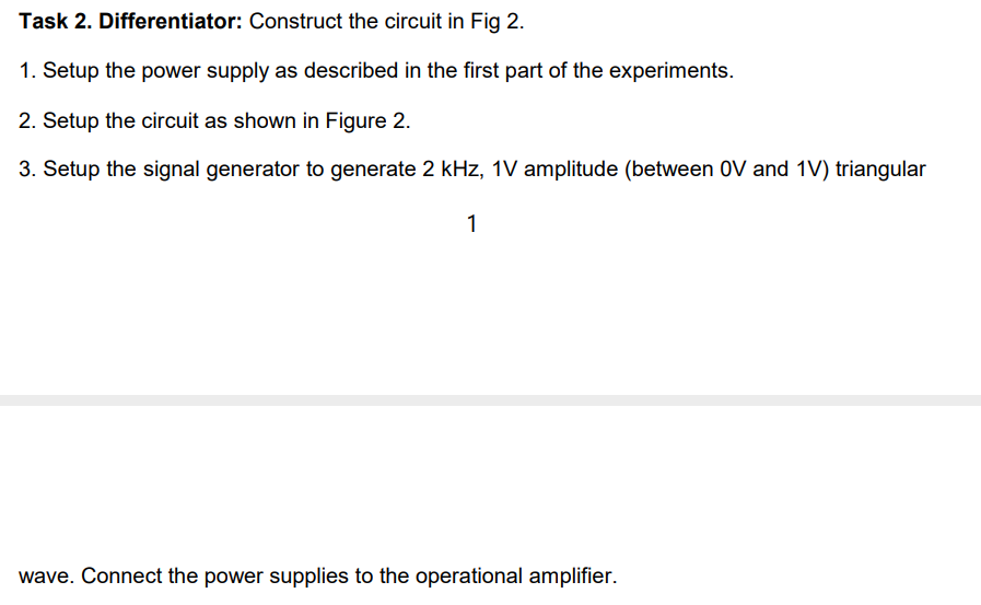 Solved R2 27k R1 OPAMP C1 HE 22n 100 OUD V1 = 0 V2 = 1V TD = | Chegg.com