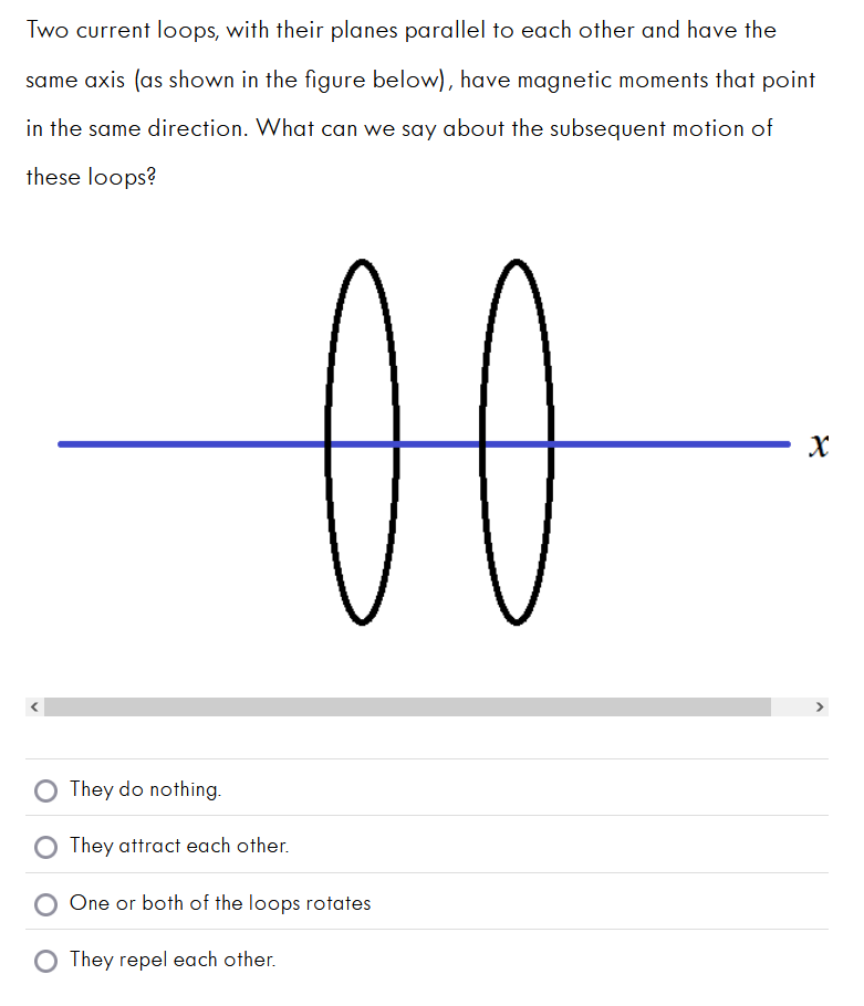 Solved Two current loops, with their planes parallel to each | Chegg.com