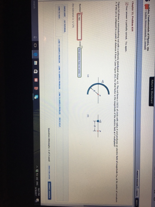 Solved Figure (a) P. If the arc is collapsed to a point at | Chegg.com