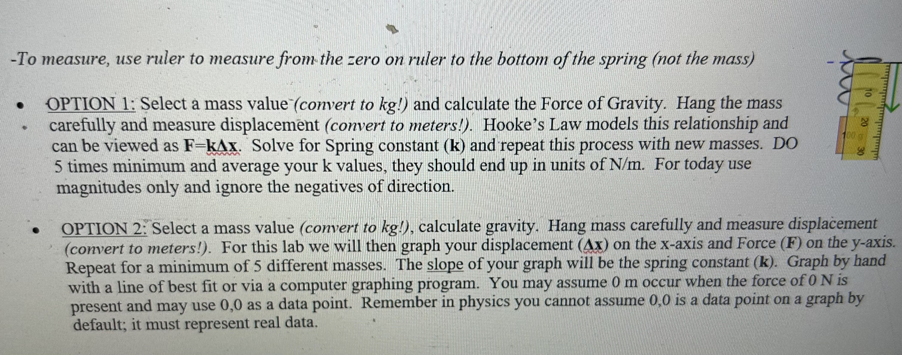 Solved -To measure, use ruler to measure from the zero on | Chegg.com