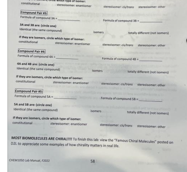 Solved ∞∞s:constitutional stereolsomer: enantiomer | Chegg.com