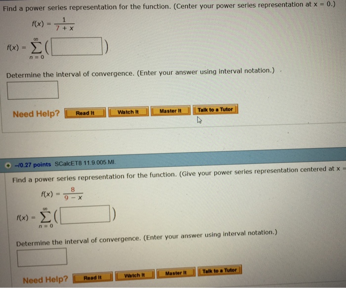 Solved Find a power series representation for the function. | Chegg.com