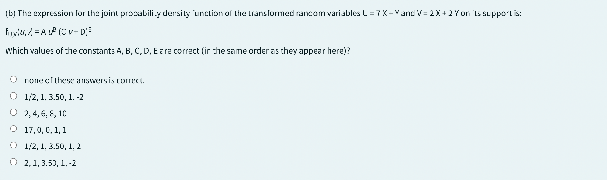 Solved Suppose that X and Y are statistically independent | Chegg.com