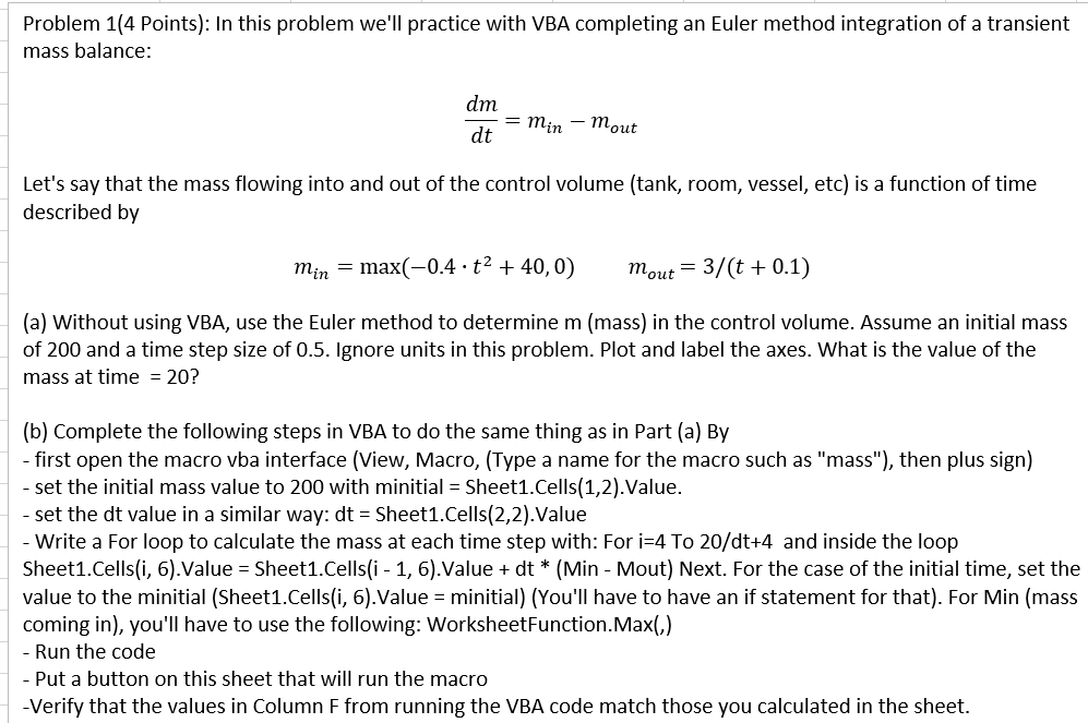 We Are Using Excel For This Problem Please Help Me 