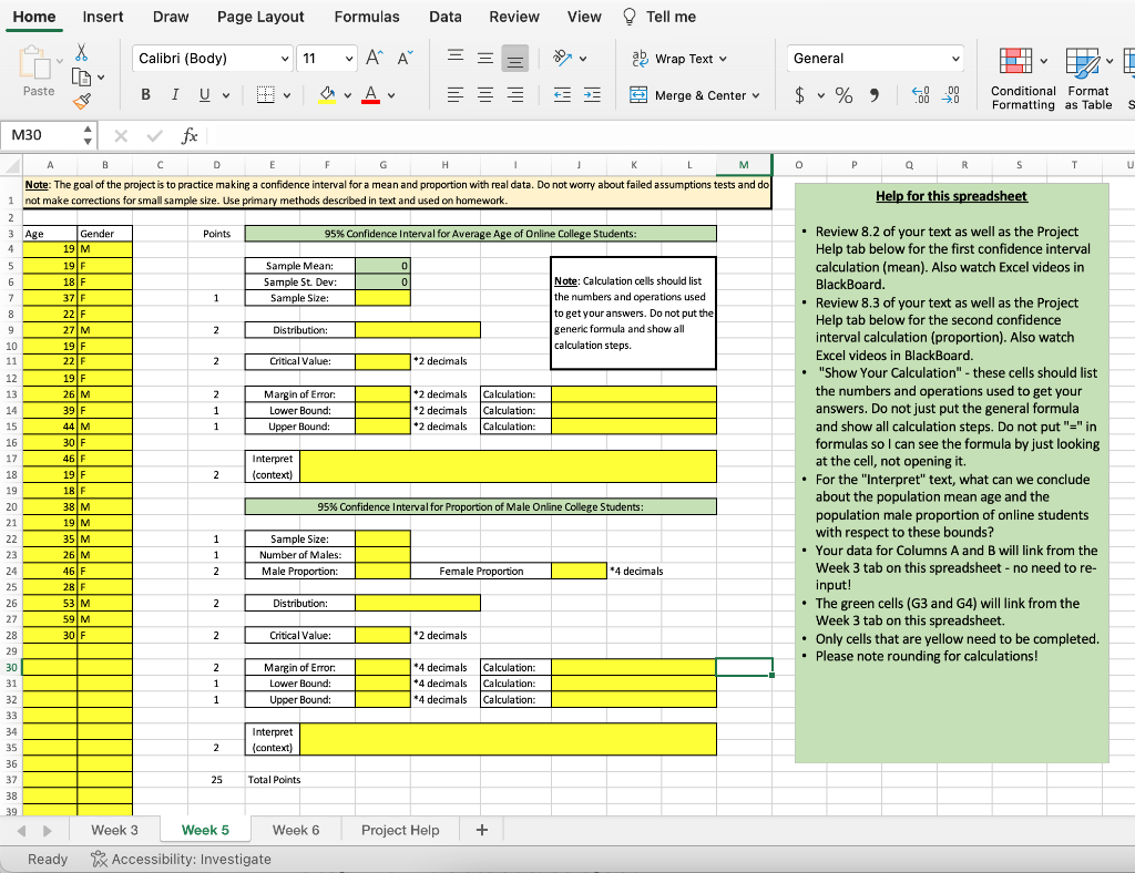 Solved I need these two Excel spreadsheets filled out and | Chegg.com