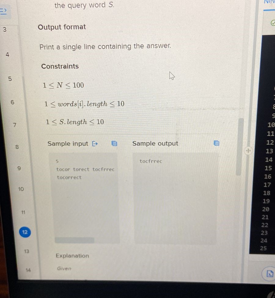 Solved Note: Your code must be able to print the sample | Chegg.com