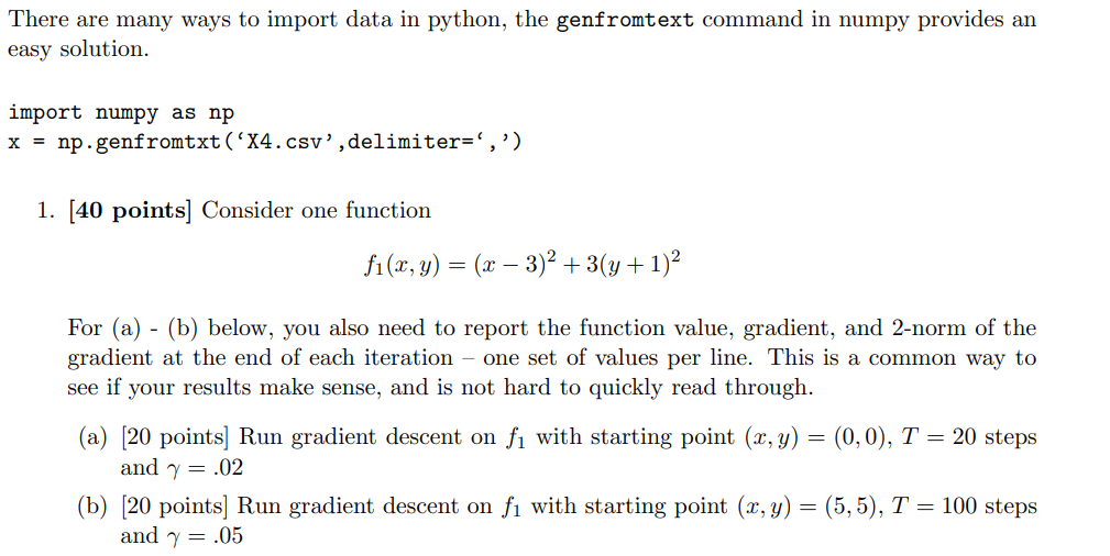 Solved X4.csv (3 ﻿columns, 30 ﻿rows), ﻿Y4.csv (1 ﻿column, 30 | Chegg.com