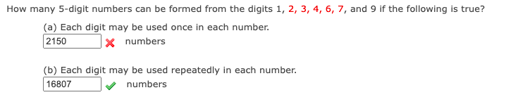 Solved How many 5-digit numbers can be formed from the | Chegg.com