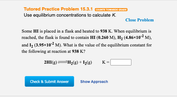 Solved Tutored Practice Problem 15.3.1 COUNTS TOWARDS GRADE | Chegg.com