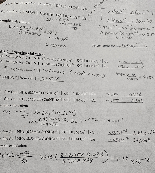 Solved How should the voltage change in the Daniell cell if | Chegg.com