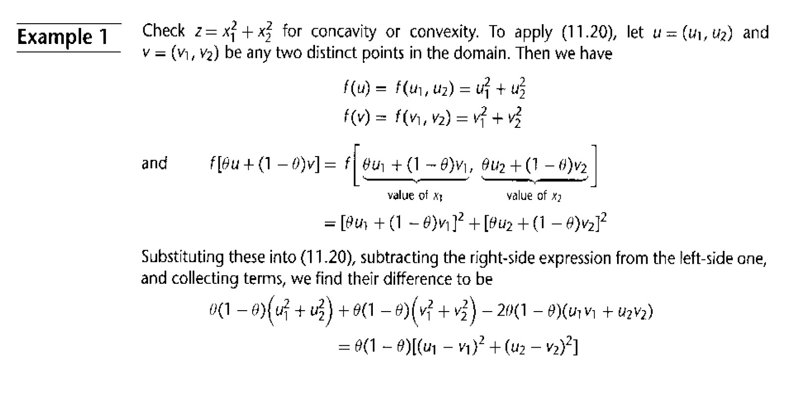 Solved Check z=x12+x22 for concavity or convexity. To apply | Chegg.com