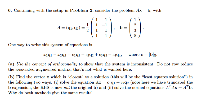 Solved 2.(a) Show that the set Q={q1,q2,q3,q4} is an | Chegg.com