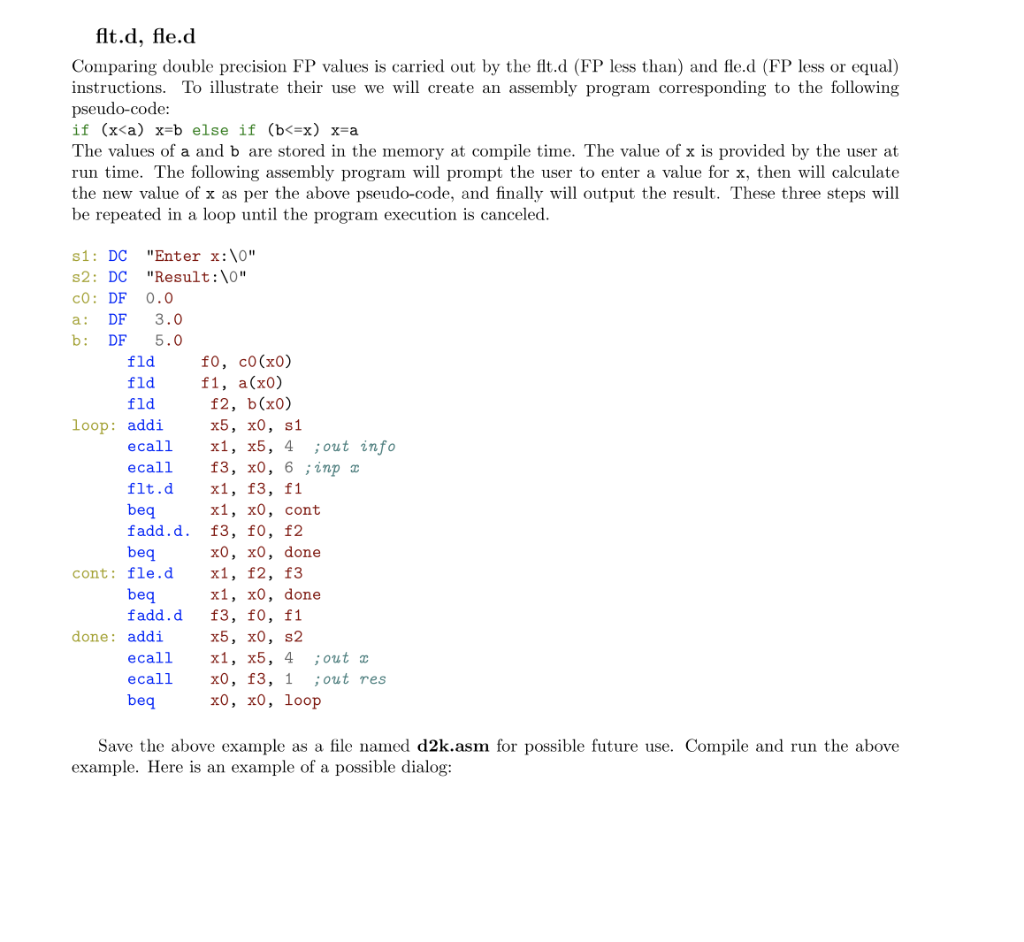 Lab D: Integer Multiplication and Division. Floating | Chegg.com
