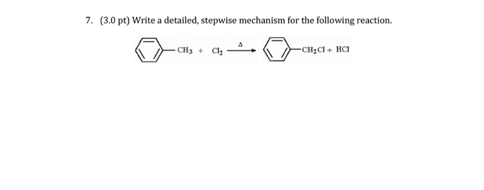 Solved Write a detailed, stepwise mechanism for the | Chegg.com